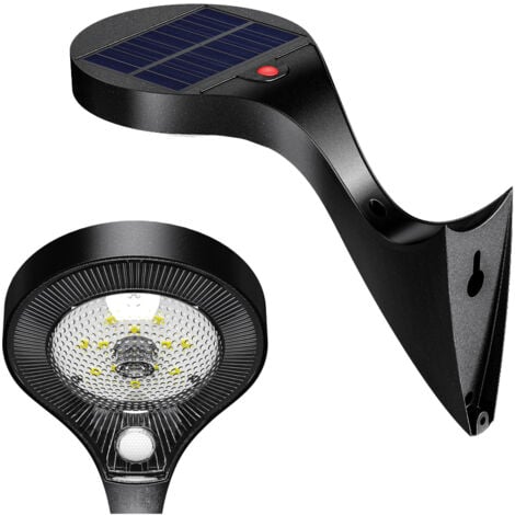Mur Solaire LED 1000lm Crépuscule + PIR