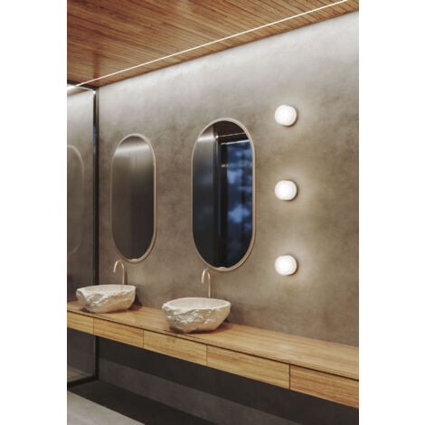 Beneito Faure Applique LED Oma 8W, IP65, Interrupteur CCT 2000K/2800K ...