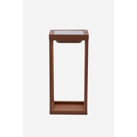 Zafferano - Lanterne solaire 2 LED, 37,3 cm - Lampe murale et de table ...