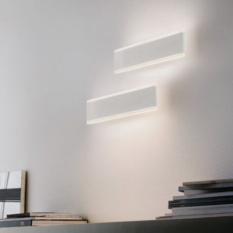 Eclairage LED puissant Riga 2180lm applique alu design minimaliste ...