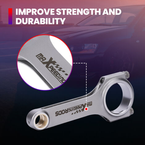 4x Connecting Rods for Triumph Spitfire 1500 Late 1300 Conrod Con Rod ...