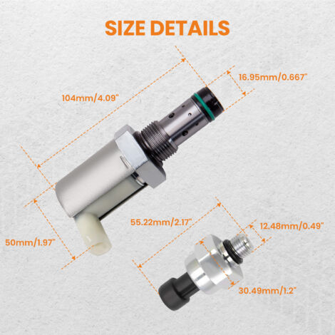 IPR & ICP Fuel Pressure Regulator for Ford F-250 Super Duty 6.0L V8 ...
