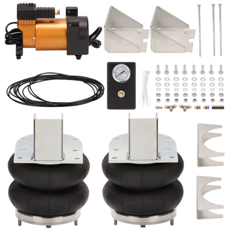 Air Suspension Spring Bag+12V Compressor Kit for Iveco Daily 35s 35L 06-14