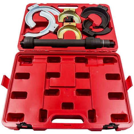 1000kg Car Spring Compressor Dumper Strut System Coil Clamp Tool Set ...
