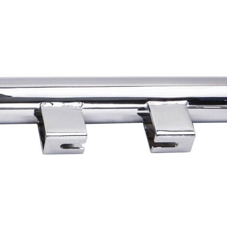 2x 36"inch Chrome Fishtail Exhaust Slip for Harley Road King for ...