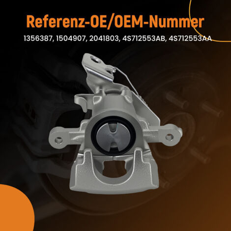 Caliper Freno for Ford Mondeo 04-07 4S712553AB 280mm Hierro Fundido 1 ...