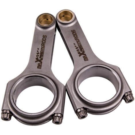 2 piezas Conrod Connecting Rods for Fiat 500 Old Model 2 Cylinder 124mm ...