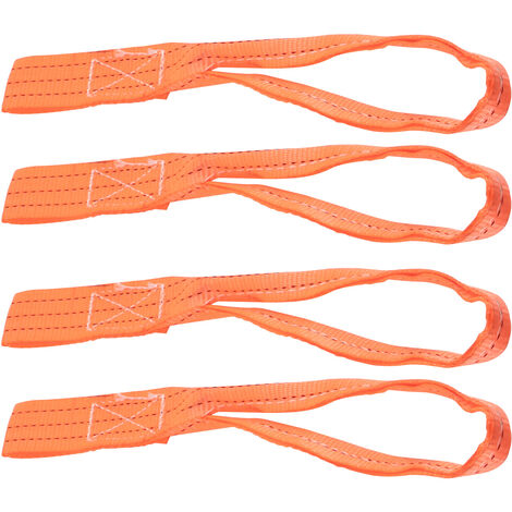 4pcs 2T Tensioning Strap Wheel Locking Tyre Strap for Car Transport Car ...