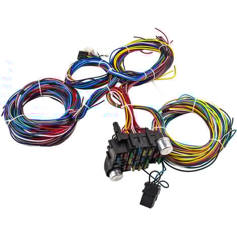 17 fuses & 21 circuits pre-wired fuse block Wiring Harness for GMC