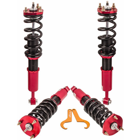 4 PCS Coilover Damper Absorber Spring Coil Strut Shock for LEXUS IS300 ...