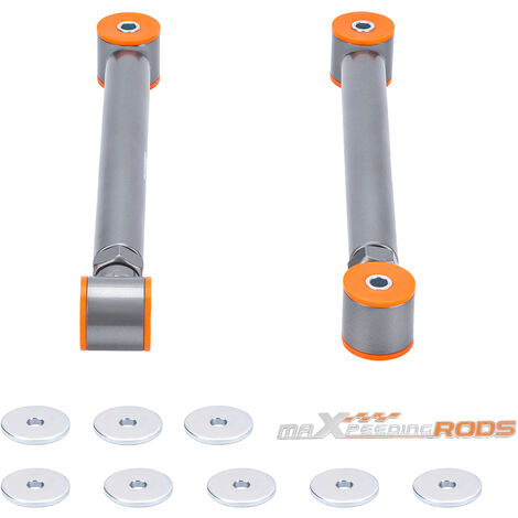 2X ADJUSTABLE REAR LOWER CONTROL ARM + SPACERS PARA JEEP GRAND CHEROKEE ...