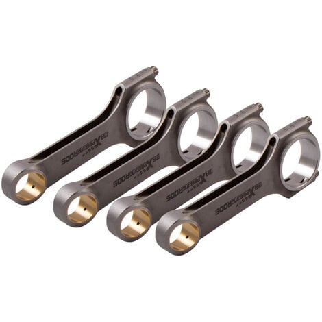 4x Conrods for Ford XFlow Lotus twincam BDA Cosworth BDG 5.23 Narrow ...