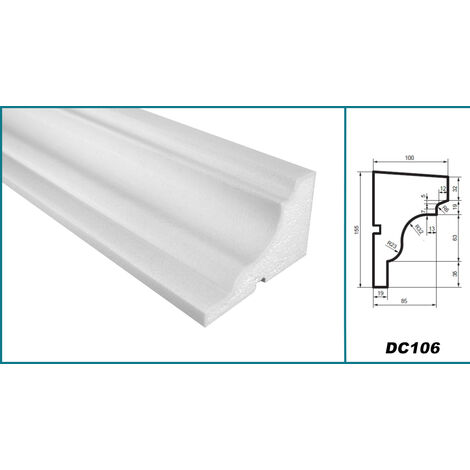 Facciata Stucco EPS PU resistente alle intemperie 100x155mm DC106: 2 ...