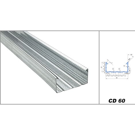 UD 28 / CD 60 Profili per cartongesso e accessori Gancio diretto Rigips ...