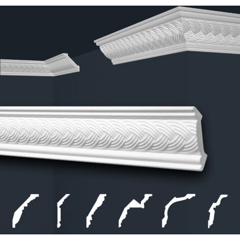 Modanature in stucco bianche, EPS Styropor form-fitting, pacchetti ...