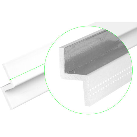 2 metri di rivestimento a LED - modanatura a stucco HDPS con ...