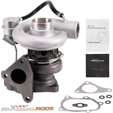 Billet WATER + OIL TURBO TURBOCOMPRESSORE for SUBARU IMPREZA EJ20 EJ25 ...