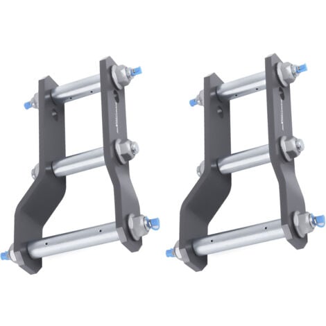 2" 45-48mm Extended Suspension Lift Kit Greasable Shackles for Ford ...