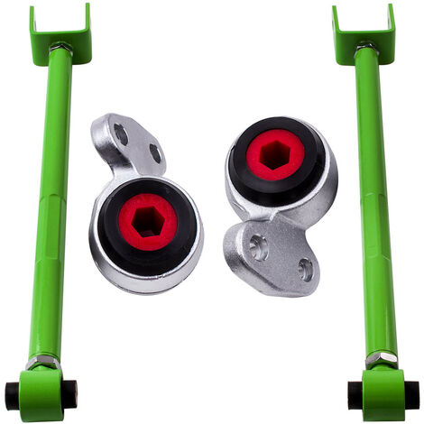 Rear Lower Control Arms Camber Green & Front Control Arms Bushings per ...