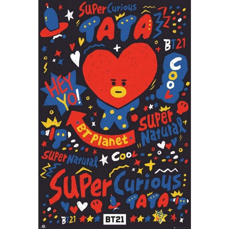 Poster BT21 Tata 61x91.5cm.