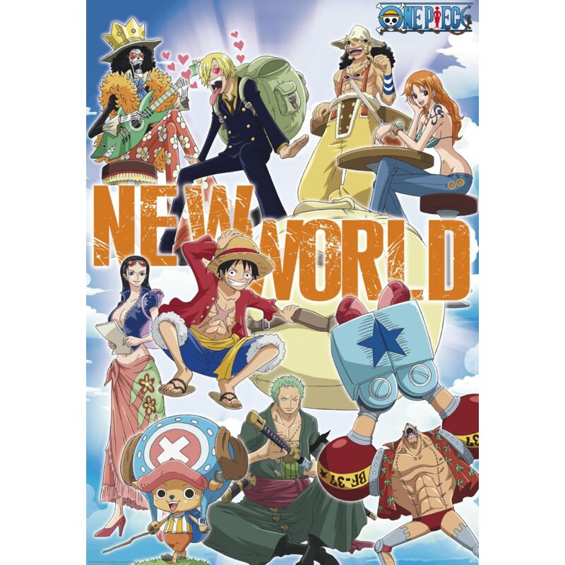 Poster One Piece New World Team 61x91.5cm.