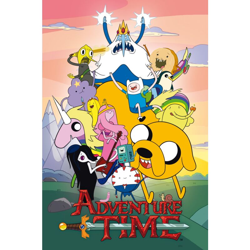 Poster Adventure Time Group 61x91.5cm.