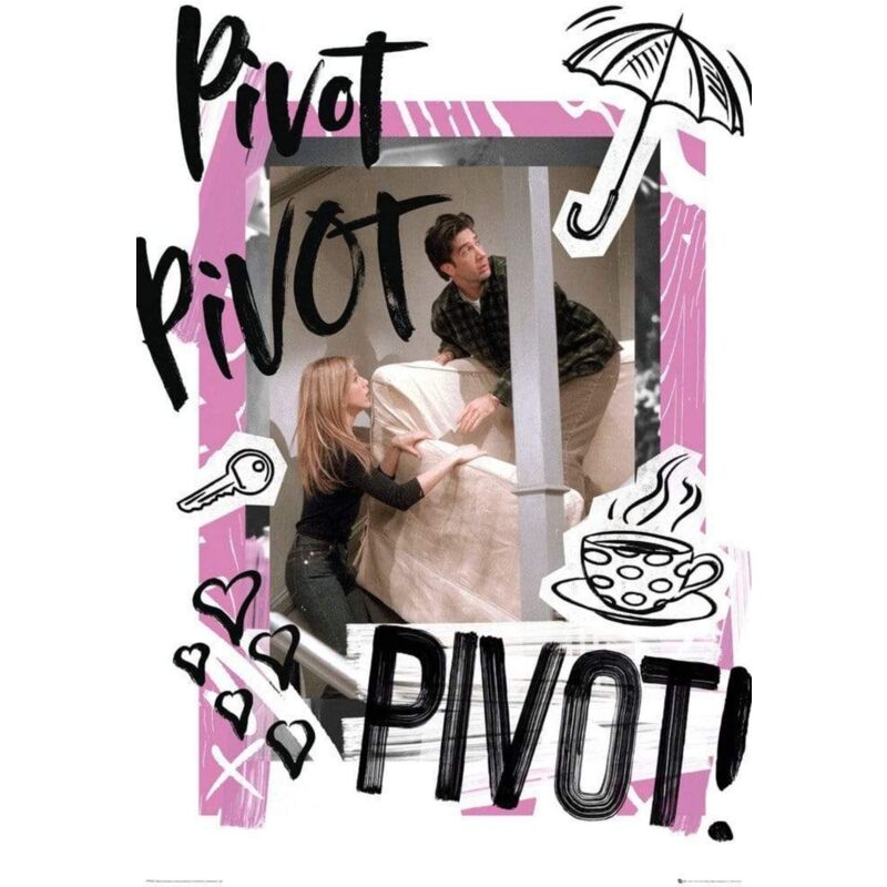 Poster Friends Pivot 61x91.5cm.