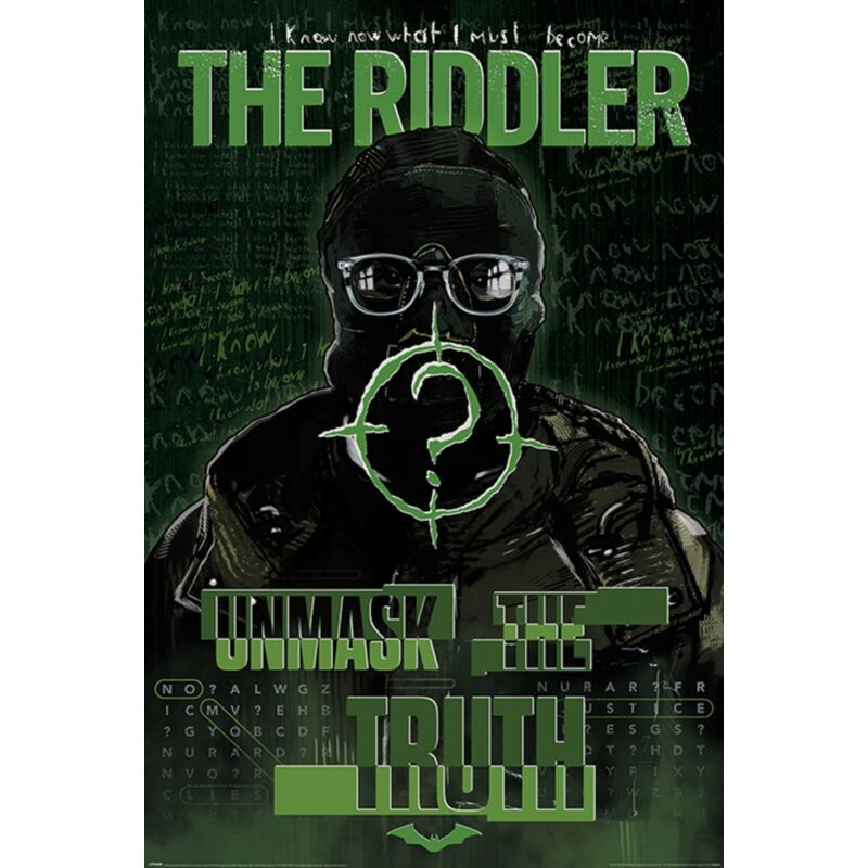 Poster The Batman Riddler 61x91.5cm.