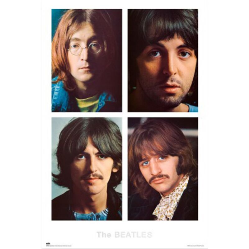 Poster The Beatles White Album 61x91.5cm.