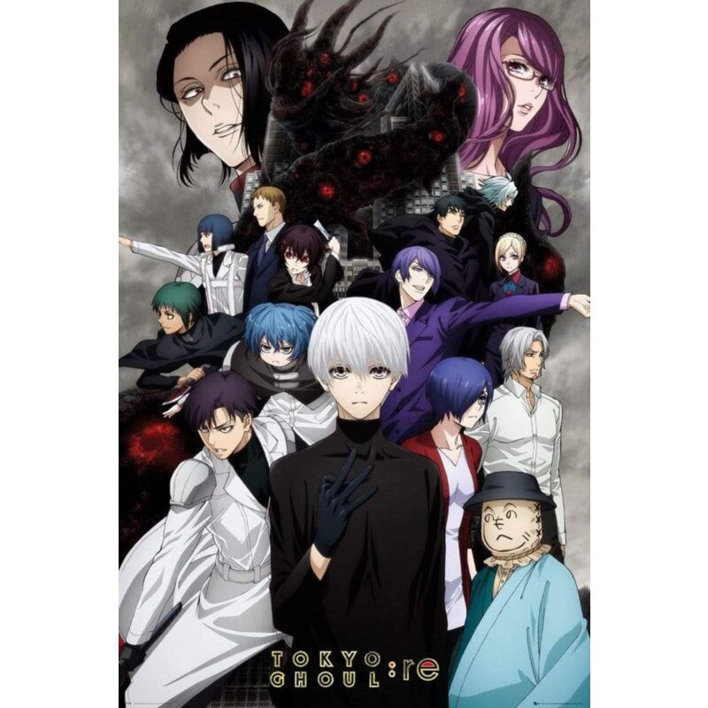 Poster Tokyo Ghoul RE Key Art 3 61x91.5cm.