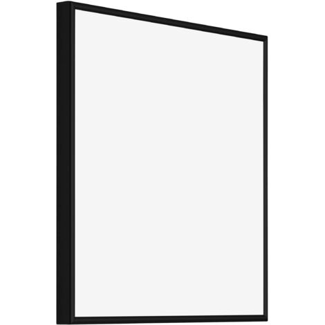 yd. - Cadre photo 55x55 - Noir Brillant - Aluminium - Miami