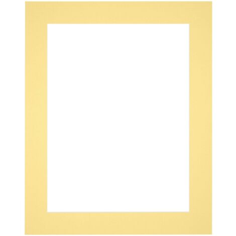 yd. - Cadre photo - Jaune - Carton 630 g/m2