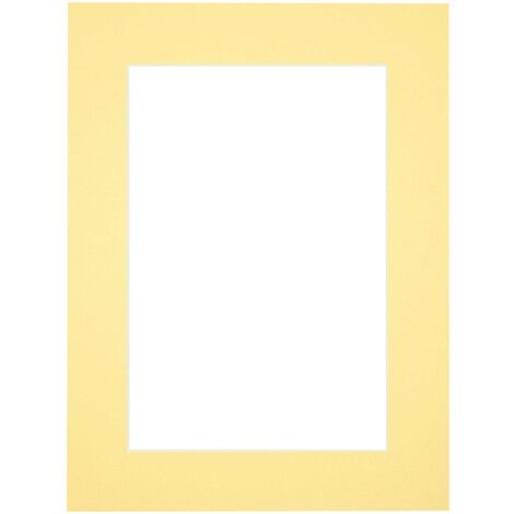yd. - Cadre photo - Jaune - Carton 630 g/m2