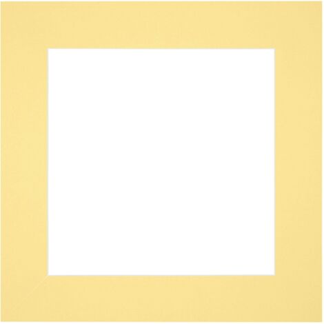 yd. - Cadre photo - Jaune - Carton 630 g/m2