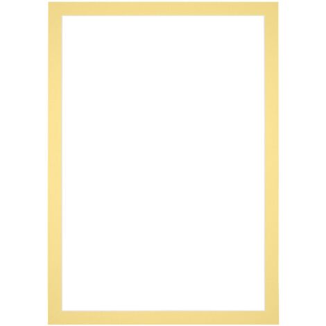 yd. - Cadre photo - Jaune - Carton 630 g/m2