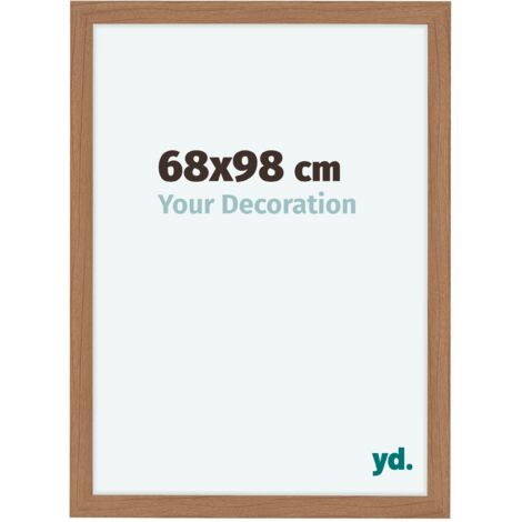 yd. - Cadre photo 68x98 - Noyer clair - MDF - Como