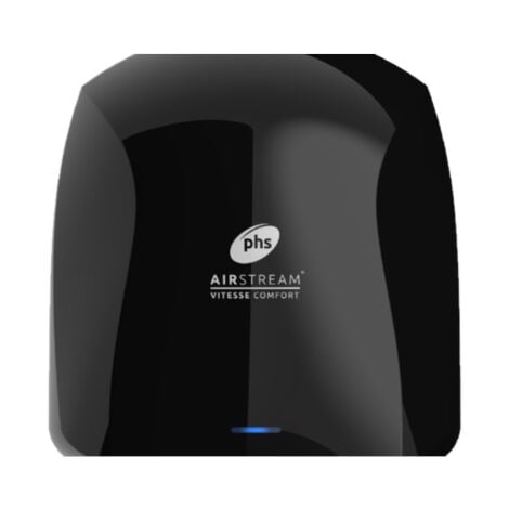 Warner Howard PHS Airstream Vitesse Comfort Hand Dryer - Black 091589