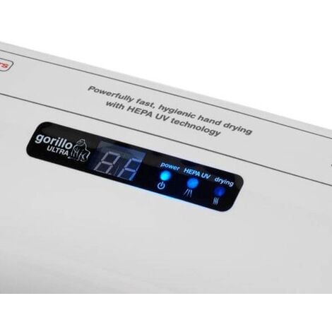 Handy Dryers Gorillo Ultra Hand Dryer in Silver 1001U