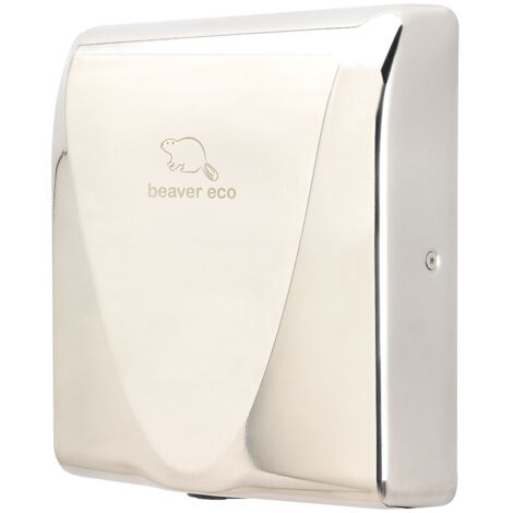 Handy Dryers Beaver ECO Polished Steel Slimline Hand Dryer 2250 - With ...