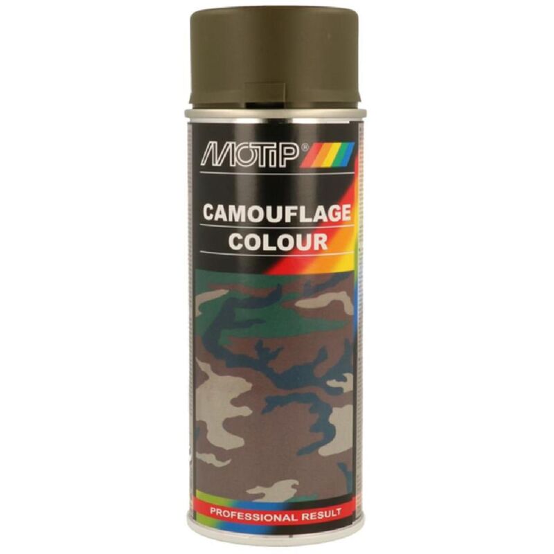 Peinture De Camouflage Ral9021 - 400 Ml Motip