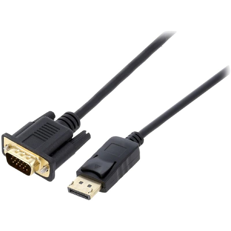 Cable DisplayPort 1.1male D-Sub HD male 1.8m noir