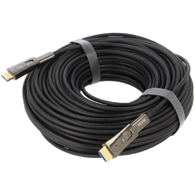 Cable HDCP 2.2 HDMI 2.0 male 40m noir