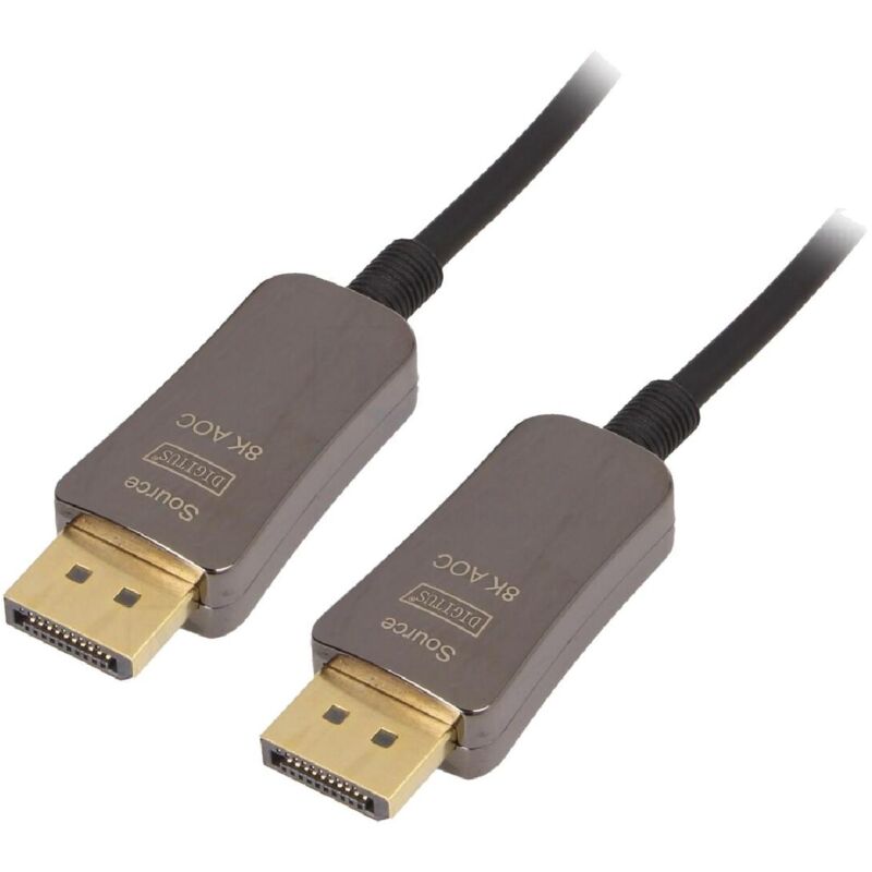 Cable DisplayPort 1.4 male des deux cotes 15m noir