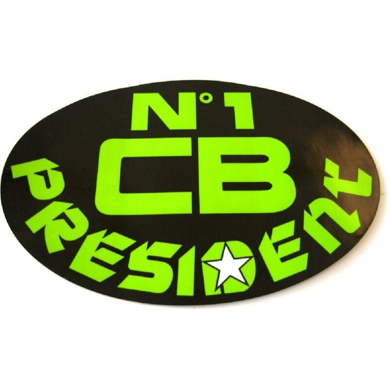 Sticker officiel President - N1 CB