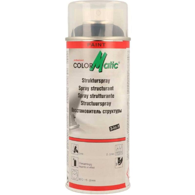 Spray structurant noir COLORMATIC 400ml -aerosol-