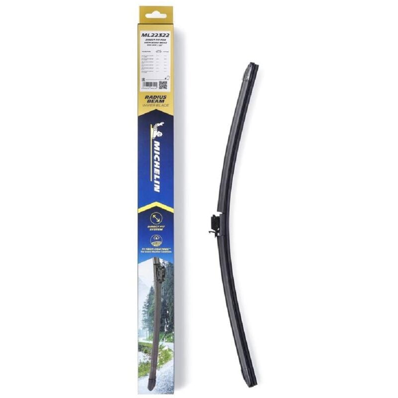 Balai Essuie Glace Souple 600mm Radius Michelin X1 Pour Mercedes