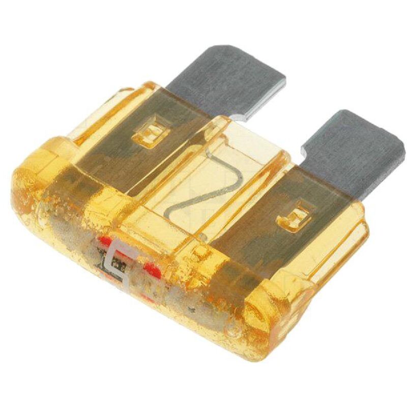 Fusible 5A 12VDC 19mm avec LED x10