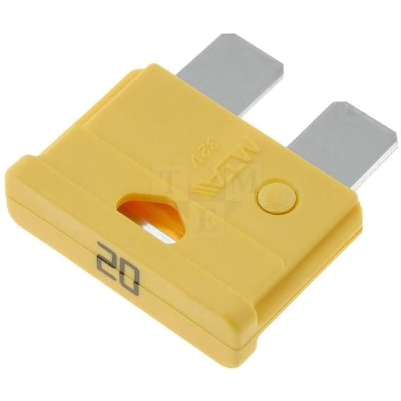 Fusible 20A 19mm UNIVAL x10