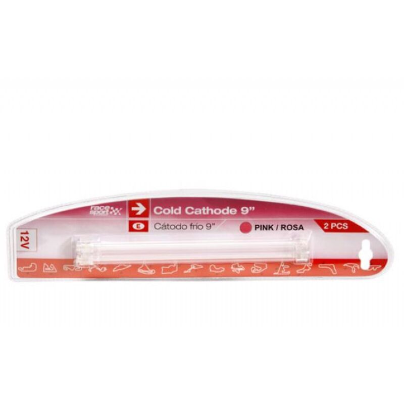 2 Tubes Neon Cathode froide - 23cm - Rose