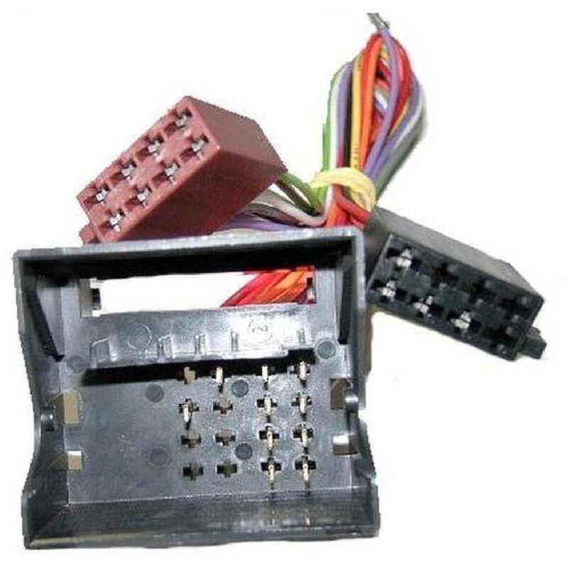 Adaptateur ISO Autoradio AI28BN compatible avec Opel VW - voir liste